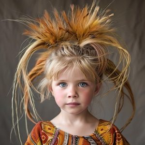 25 Peinados Locos y Creativos para Fiestas Temáticas